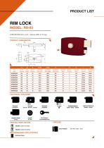 RIM LOCK - Ahram security group - PDF Catalogs | Technical ...