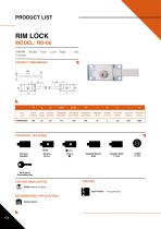 RIM LOCK - Ahram security group - PDF Catalogs | Technical ...