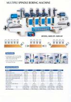 MULTIPLE SPINDLE BORING MACHINE - Fulpow - PDF Catalogs | Technical ...