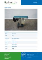 25262 Conveyor belt - Hortimat l.t.d. - PDF Catalogs | Technical ...