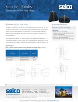 Slim Line Knobs - Selco Products - PDF Catalogs | Technical ...