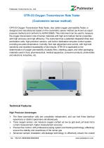 Oxygen transmission rate tester - OTR-O3 - Pubtester Instruments Co ...