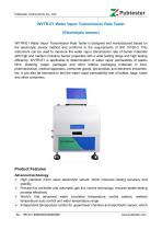 Water vapor transmission rate tester - WVTR-E1 - Pubtester Instruments ...