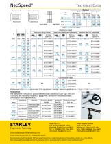 NeoSpeed - STANLEY Engineered Fastening - PDF Catalogs | Technical ...