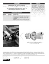 Rail Drill - RD12 - Stanley Infrastructure - PDF Catalogs | Technical ...