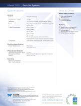 T701 - Teledyne API - PDF Catalogs | Technical Documentation | Brochure