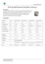 Triaxial accelerometer - ER-3QA-02E - SHAANXI ERICCO INERTIAL TECH. CO ...