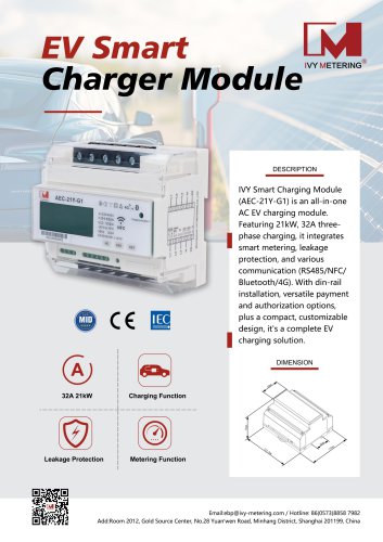 All IVY METERING catalogs and technical brochures