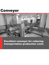 Conveyor - SMCore Inc. - PDF Catalogs | Technical Documentation | Brochure