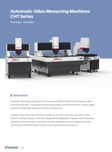 Universal Length Measuring Machine-SJ5100 Series - Chotest Technology ...