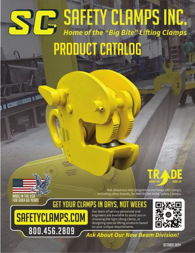 All Safety Clamps, Inc. catalogs and technical brochures
