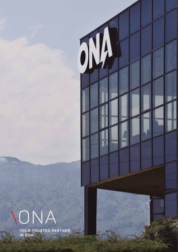 All ONA ELECTROEROSION S.A. catalogs and technical brochures