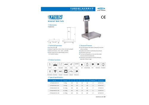 LOCOSC LP7610 stamping bench scale - Locosc Ningbo Precision Technology ...