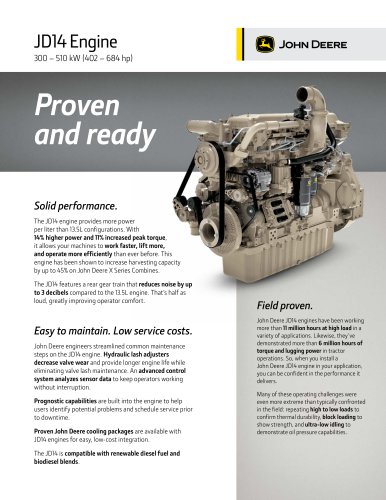 All JOHN DEERE POWER SYSTEMS catalogs and technical brochures