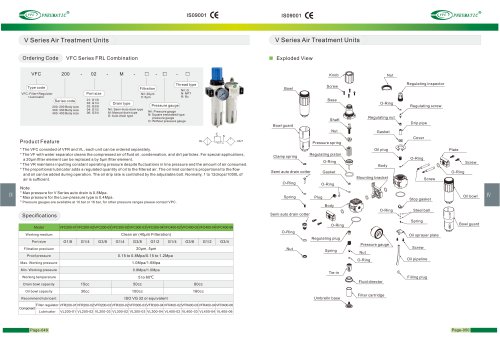 All Ningbo VPC Pneumatic Co., Ltd. catalogs and technical brochures