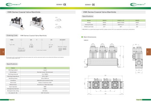 All Ningbo VPC Pneumatic Co., Ltd. catalogs and technical brochures