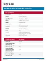 TiltWatch RFID Tilt Indicator Overview - SpotSee - PDF Catalogs ...