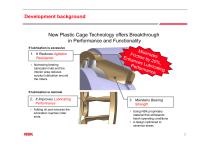 Low-Friction Tapered Roller Bearing with Plastic Cage Design for the ...