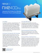 NXE 400 pro - Nexa3D - PDF Catalogs | Technical Documentation | Brochure
