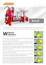Baler - Jono - Suzhou JONO Environmental Technology Co., LTD - PDF Catalogs | Technical ...