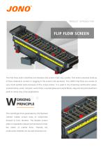 Flip-flow Screen - Jono - Suzhou JONO Environmental Technology Co., LTD - PDF Catalogs ...