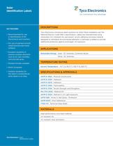 Solar Identification Labels - TE CONNECTIVITY - PDF Catalogs ...