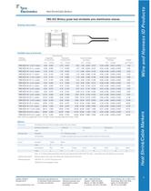 TMS-SCE Military grade heat shrinkable wire identification sleeves - TE ...