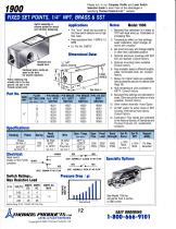 FLOW SWITCH SELECTION GUIDE - Thomas Products LTD - PDF Catalogs | Technical Documentation ...