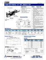 FLOW SWITCH SELECTION GUIDE - Thomas Products LTD - PDF Catalogs | Technical Documentation ...