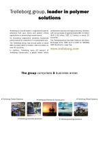 Chemical industry - Trelleborg Expansion Joints - PDF Catalogs | Technical Documentation | Brochure