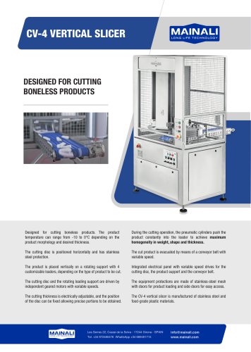 SPLITTER SAW - Mainali - PDF Catalogs | Technical Documentation | Brochure