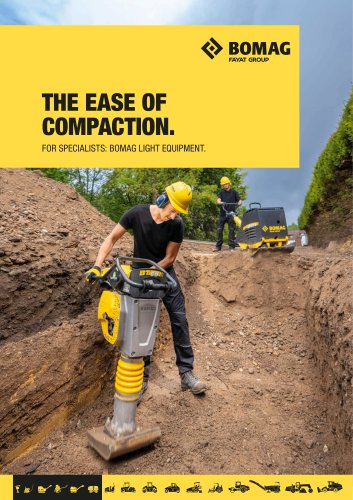All BOMAG catalogs and technical brochures
