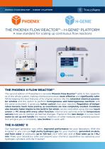 Continuous reactor - Phoenix Flow Reactor™ - THALESNANO Inc. - fixed ...