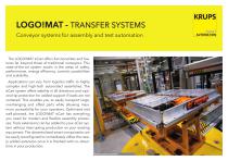 LOGO!MAT - TRANSFER SYSTEMS - KRUPS GmbH - PDF Catalogs | Technical ...