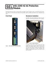 SEL-2245-42 AC Protection Module - Schweitzer Engineering Laboratories ...