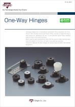 One-way Hinges_en - Origin Co., Ltd. - PDF Catalogs | Technical ...
