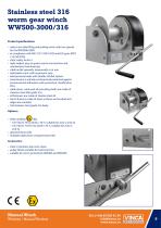 Manual Winch - VINCA EQUIPOS INDUSTRIALES - PDF Catalogs | Technical ...