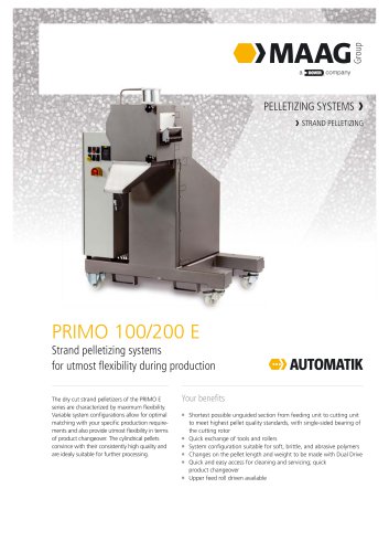 All Maag Germany GmbH catalogs and technical brochures