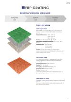 FRP Gratings - GEI - PDF Catalogs | Technical Documentation | Brochure