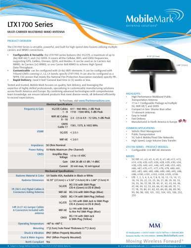 All Mobile Mark, Inc catalogs and technical brochures