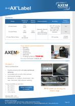 AX’Label, RFID industrial labels - AXEM Technology - PDF Catalogs ...