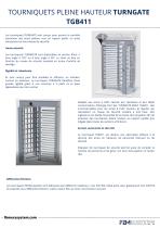 TOURNIQUETS PLEINE HAUTEUR TURNGATE TGB411 - FBMECASYSTEM - PDF ...