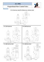 FC Proportional Valve - KaoLu - PDF Catalogs | Technical Documentation | Brochure