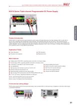 DC power supply - N3410 series - NGI Tech - regulated / current output ...