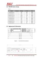 N36100 series User Manual high accuracy programmable dc power supply - NGI Tech - PDF Catalogs ...