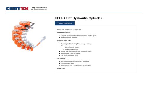 All Certex Bridon Lifting Systems catalogs and technical brochures