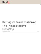 Setting Up Basics Station on The Things Stack v3 - Laird Connectivity - PDF Catalogs | Technical ...