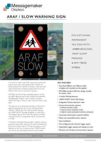 All Messagemaker Displays catalogs and technical brochures