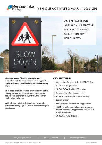 All Messagemaker Displays catalogs and technical brochures