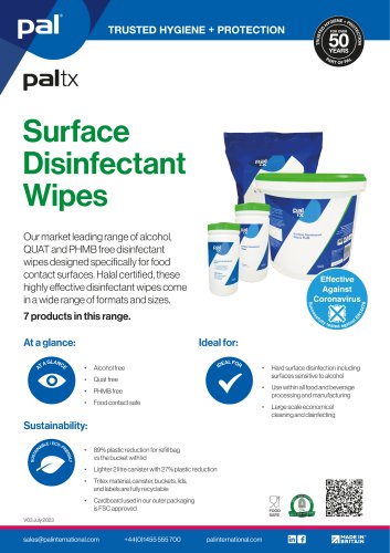 All PAL catalogs and technical brochures